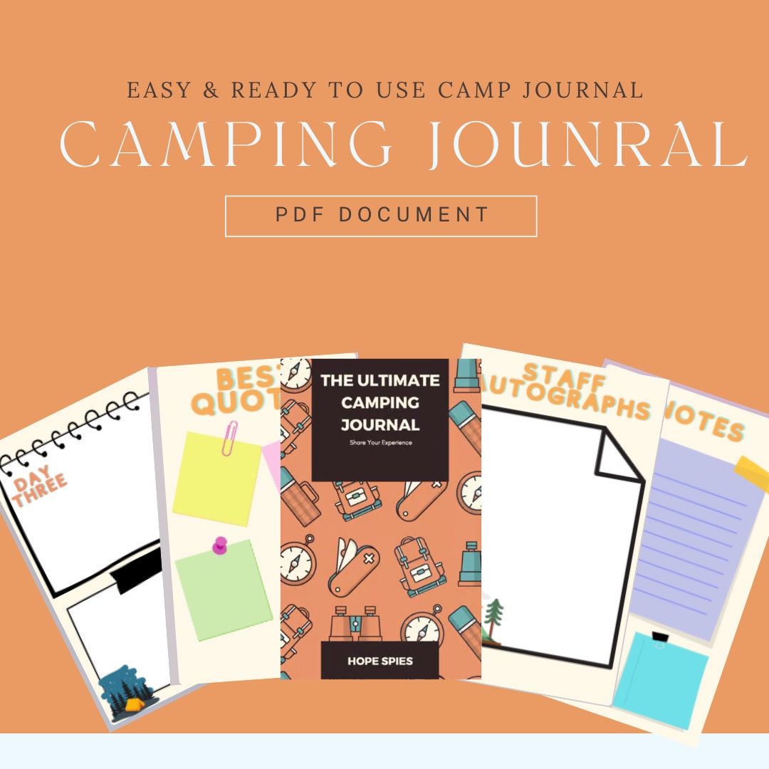 Adventure Awaits: Ultimate Summer Camp Journal for Kids - Capture Every ...