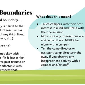 Camp Counselor Boundaries Training: A Must-have Toolkit for a ...