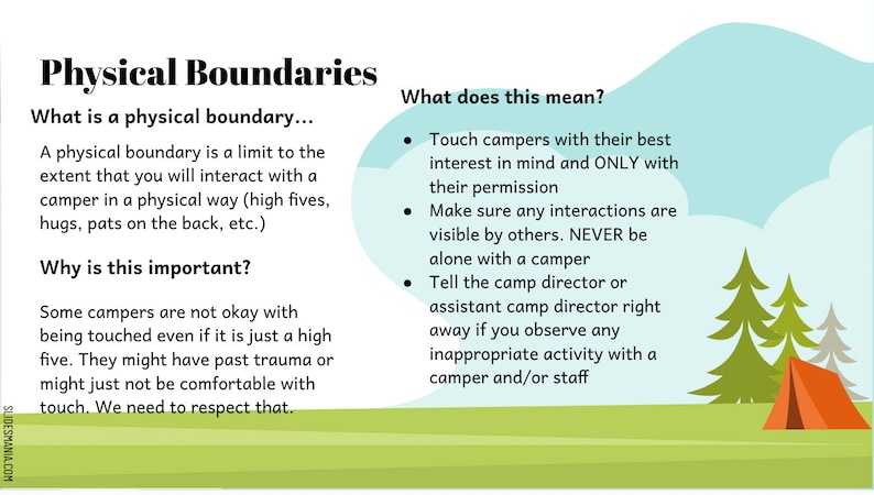 Camp Counselor Boundaries Training: A Must-have Toolkit for a ...