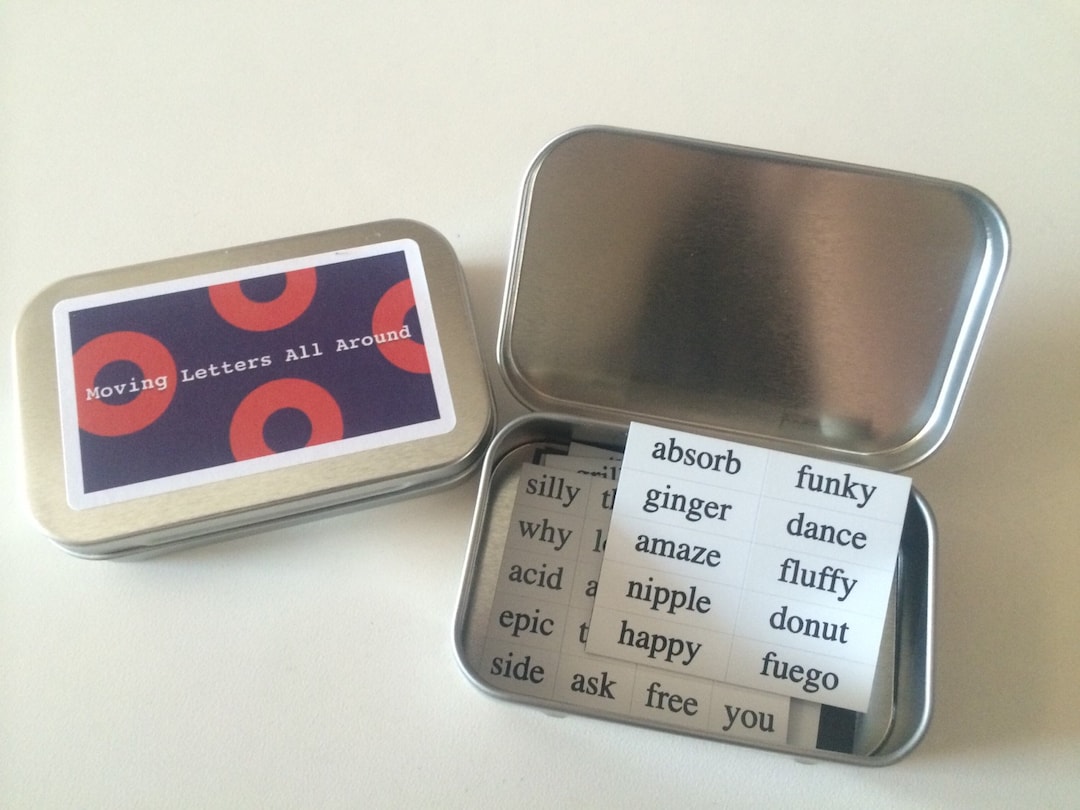 Phish Magnetic Poetry ~words I Sailed Upon~ - Etsy