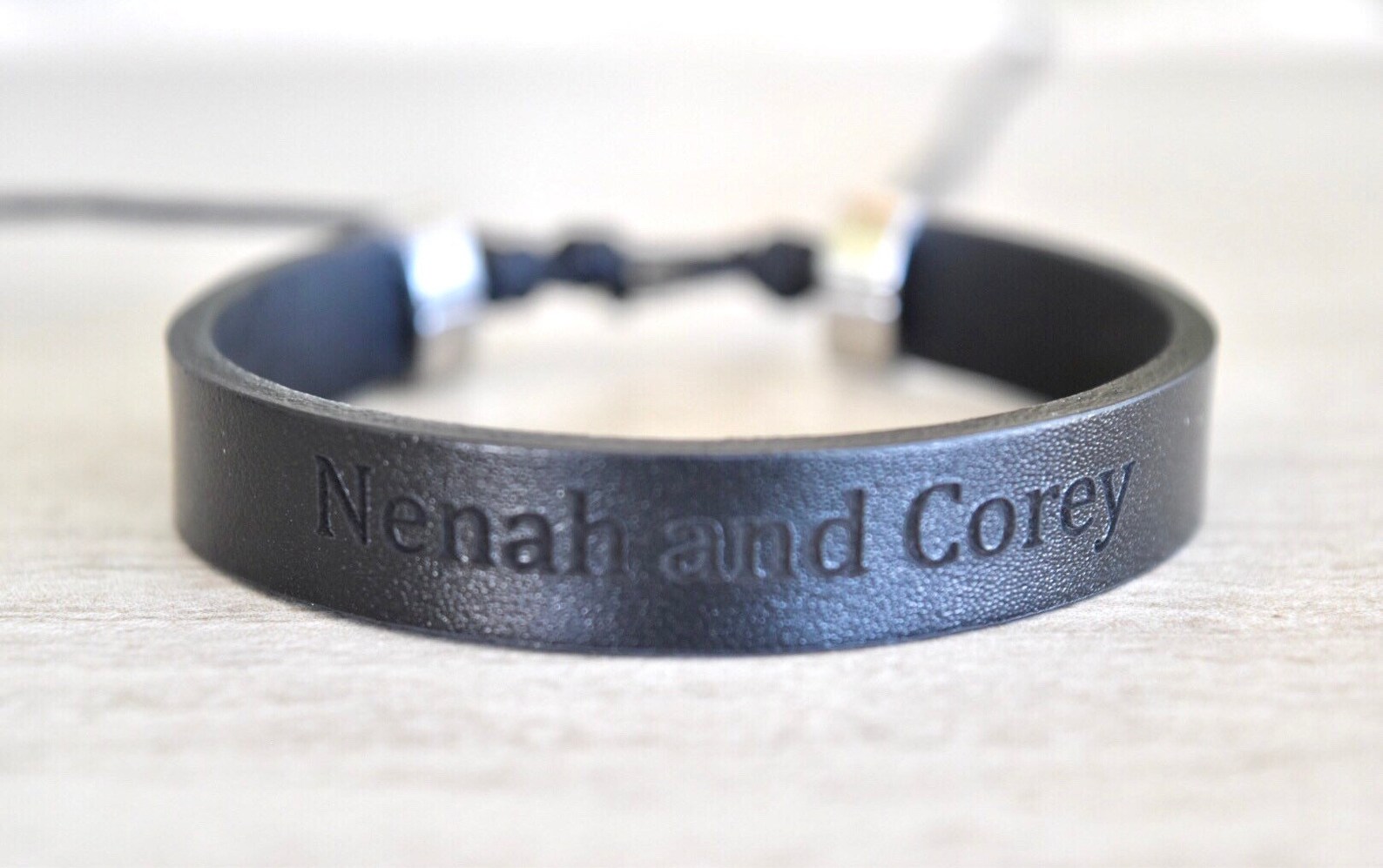 Personalized Leather Bracelet for Men Leather Bracelet - Etsy