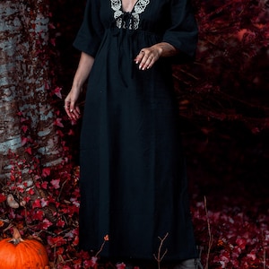 WICCA GODDESS DRESS Folk, Pagan, Raw Dress, Ozora, Meditation Gown ...