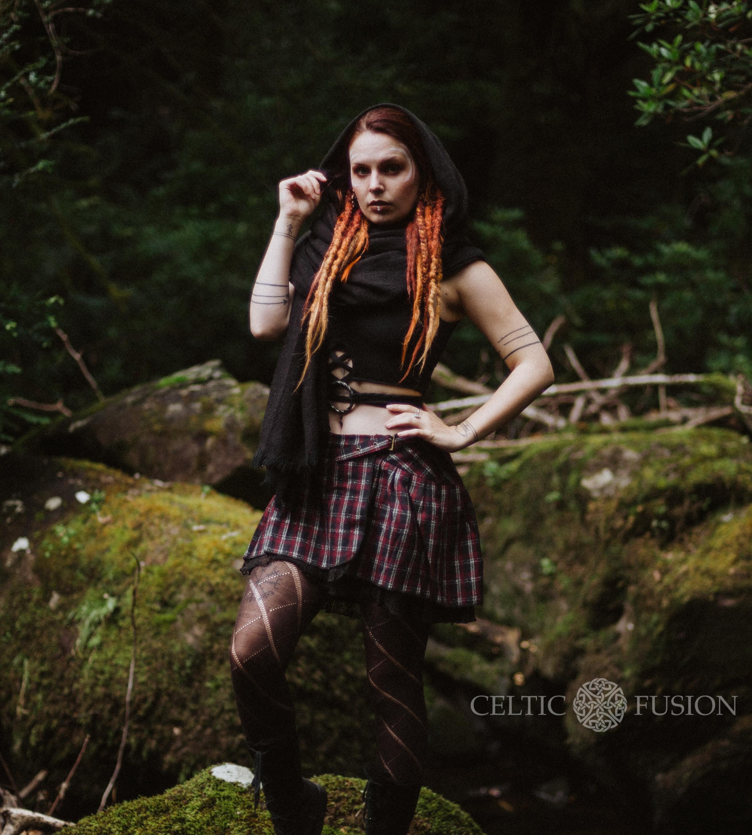 AOS SÍ SKIRT Celtic Punk Tweed Skirt Wool Kilt Womans - Etsy UK