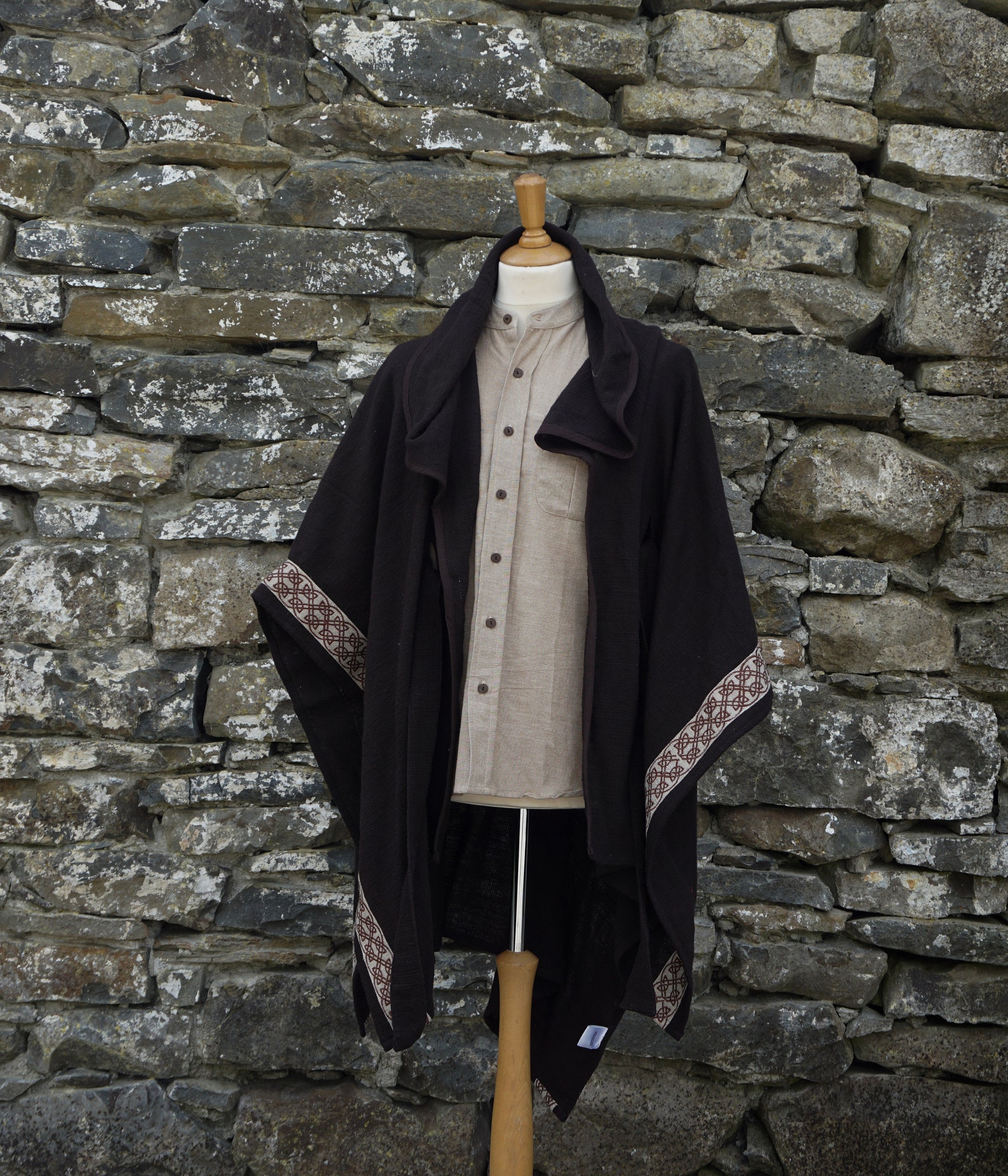 DAGDA CAPE Brown or Green Oversized Cloak Ritual Cloak - Etsy Canada