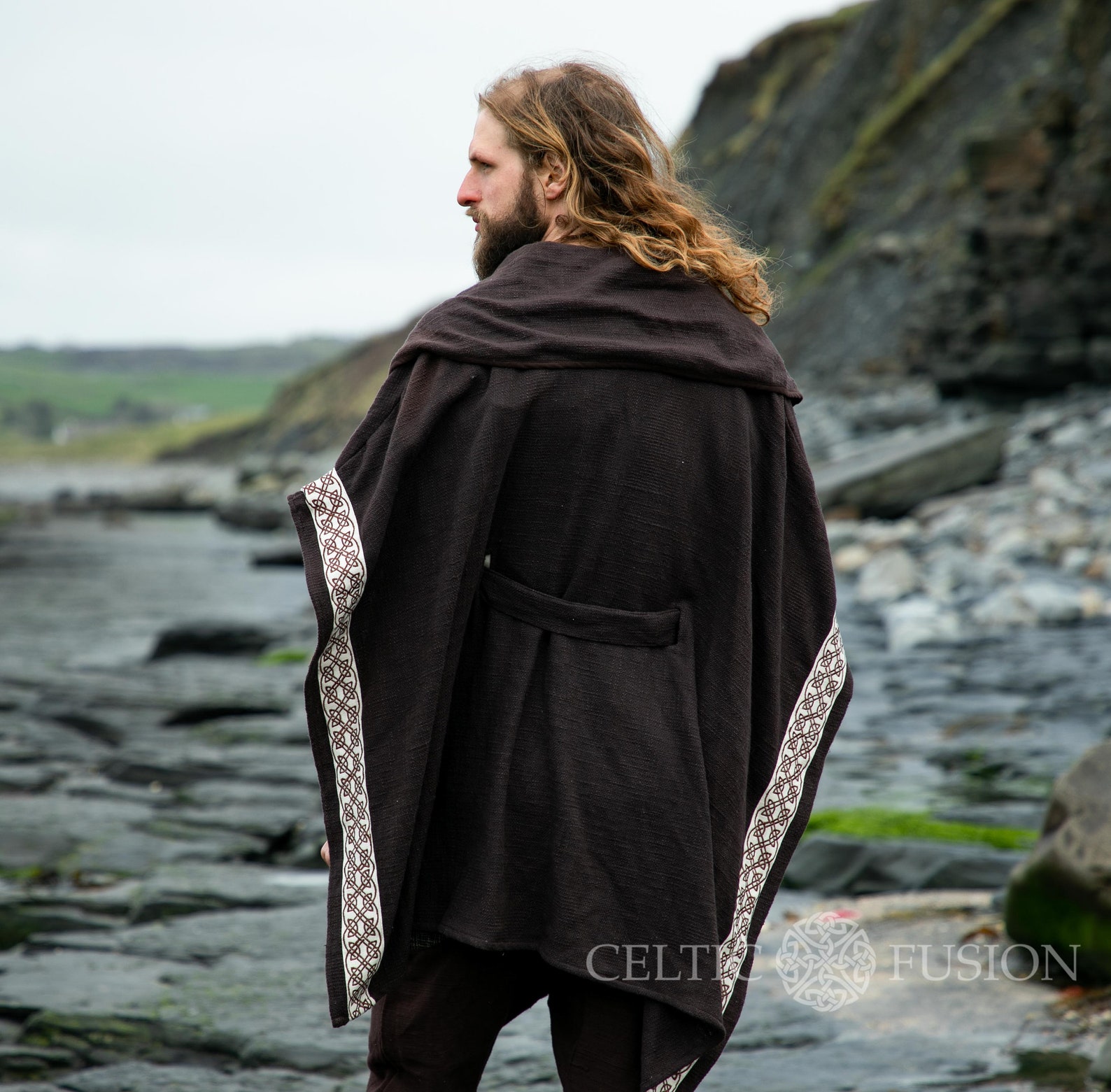 Oversized Cloak/ Cloak/ritual Cloak/brown Cloak/green | Etsy Canada