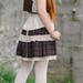 TARTY TARTAN SKIRT | Lacey Wrap Tweed Wool Skirt, Folk Skirt, Mori Kei ...