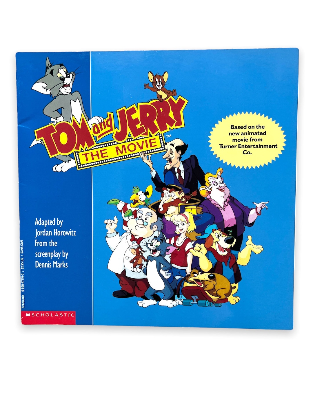 Vintage TOM and JERRY: the Movie ©1993 Scholastic Paperback Book ISBN ...