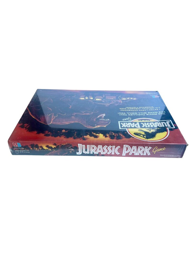 JURASSIC PARK GAME by Milton Bradley | Vintage 1992 Board Game ...