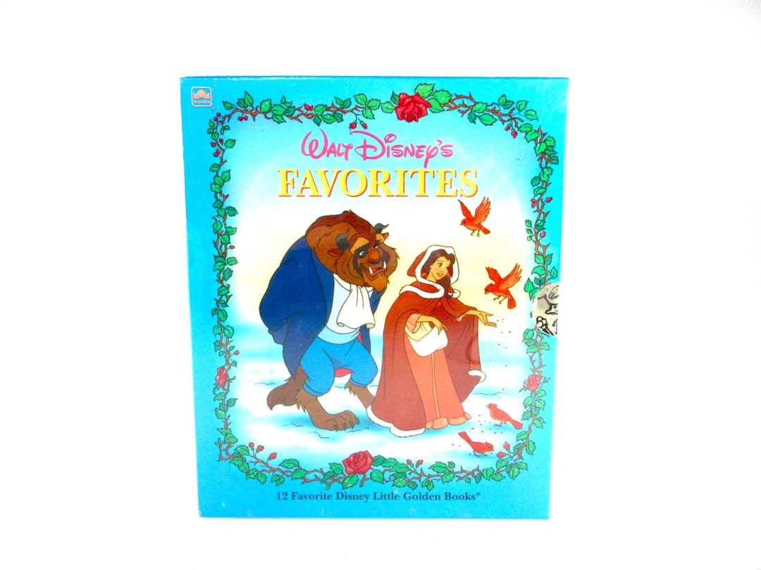 Walt Disney's Favorites Little GOLDEN BOOKS #15491 / Vintage 1992 Set ...