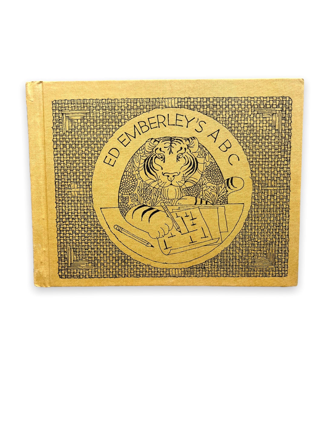 Vintage Ed Emberley's ABC Book SIGNED With Original Drawings Sketches ...