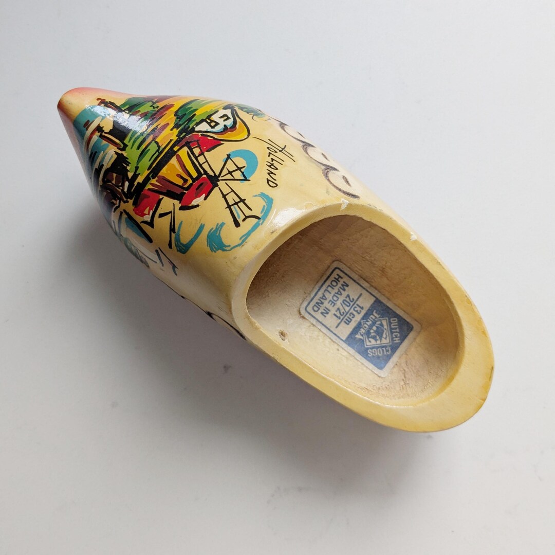 Vintage Holland Delft Blue Ceramic Clogs – Hand Painted Dutch Souvenir ...
