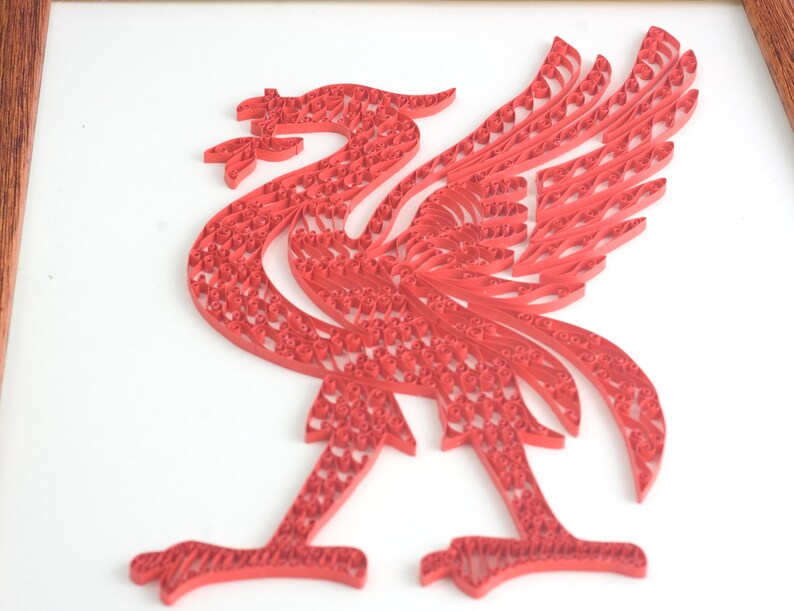 Quilled Paper Art: Liverpool Bird Quilling - Etsy