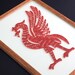 Quilled Paper Art: Liverpool Bird Quilling - Etsy