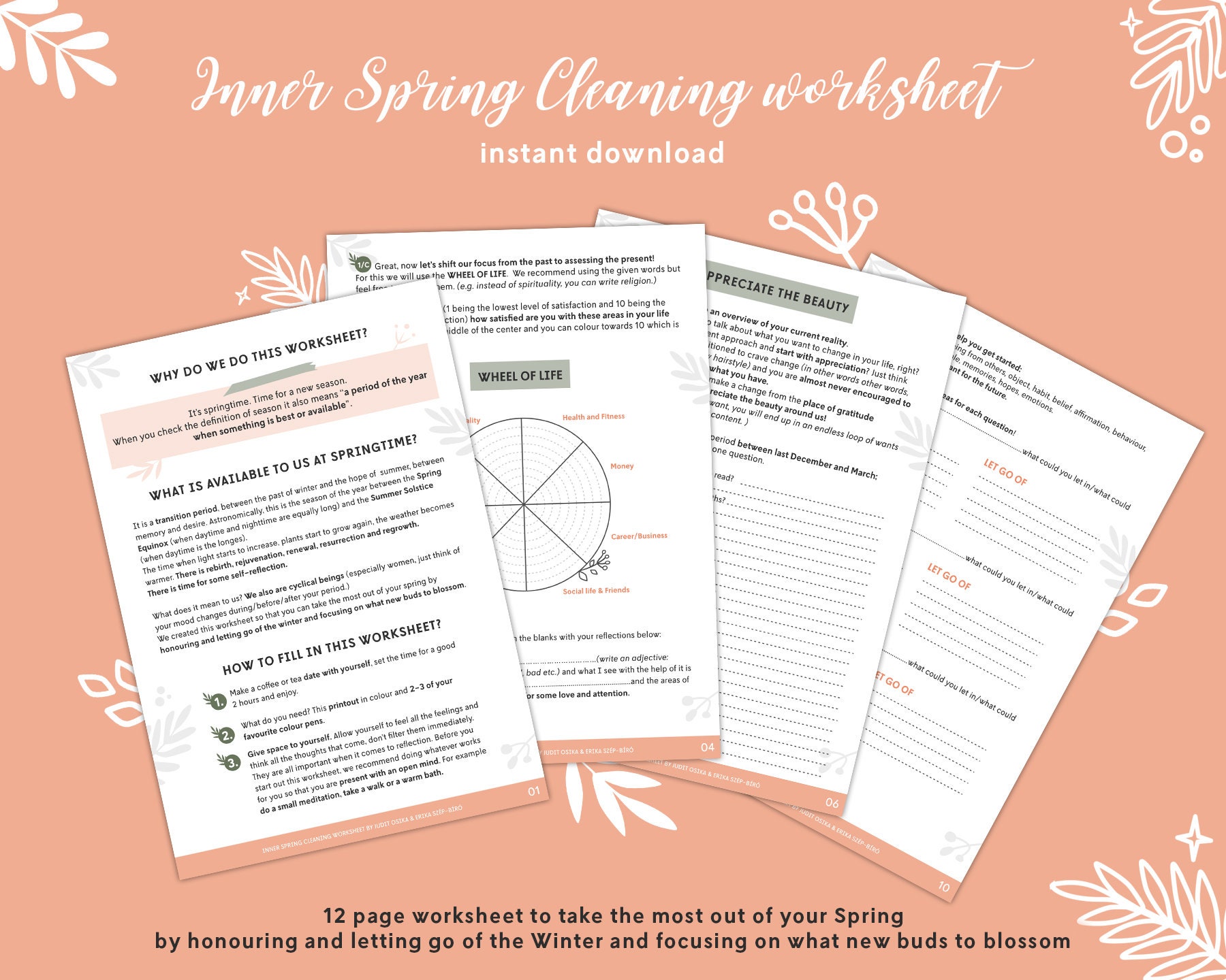 Self-love Workbook | Self-care | Self-help | Personal Growth | Inner ...