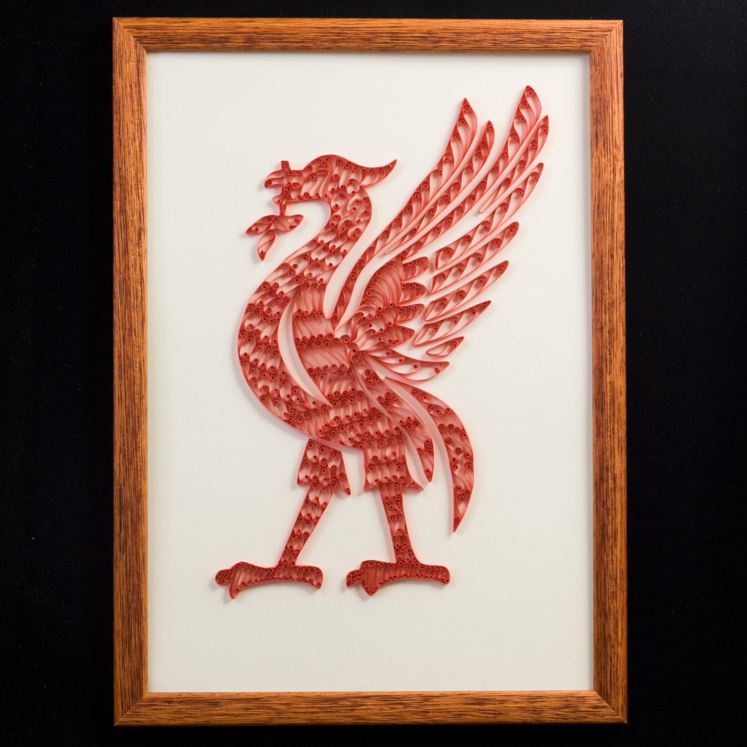 Quilled Paper Art: Liverpool Bird Quilling - Etsy