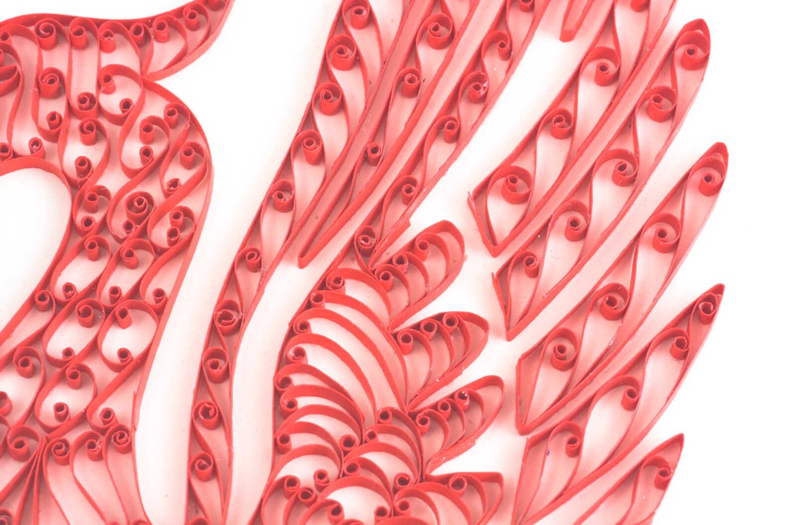 Quilled Paper Art: Liverpool Bird Quilling - Etsy