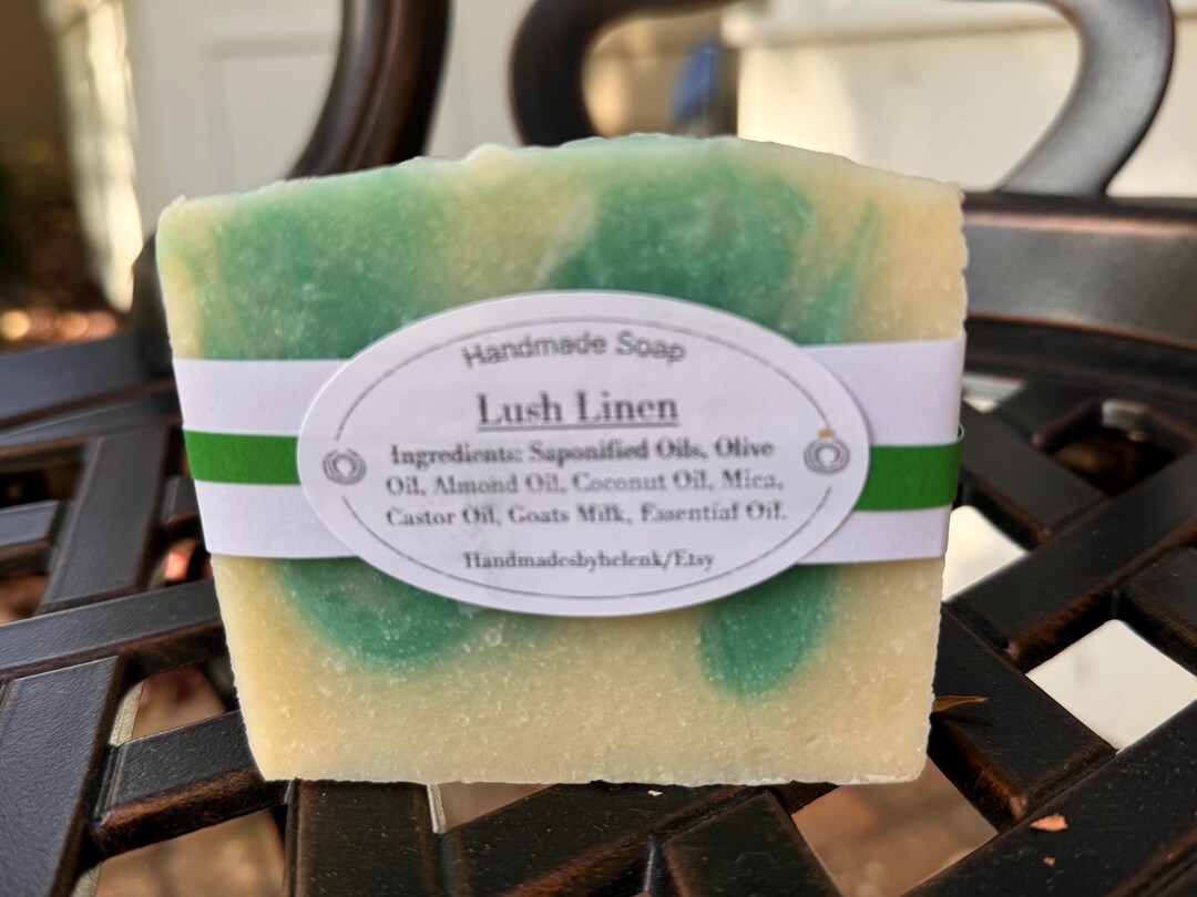 Lush Linen Soap, Moisturizing Soap, Luxury Soap, Artisans Soap ...
