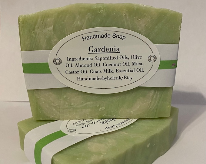 Gardenia Soap, Homemade Soap, Goats Milk Soap, Artisan Soap, Gifts for ...