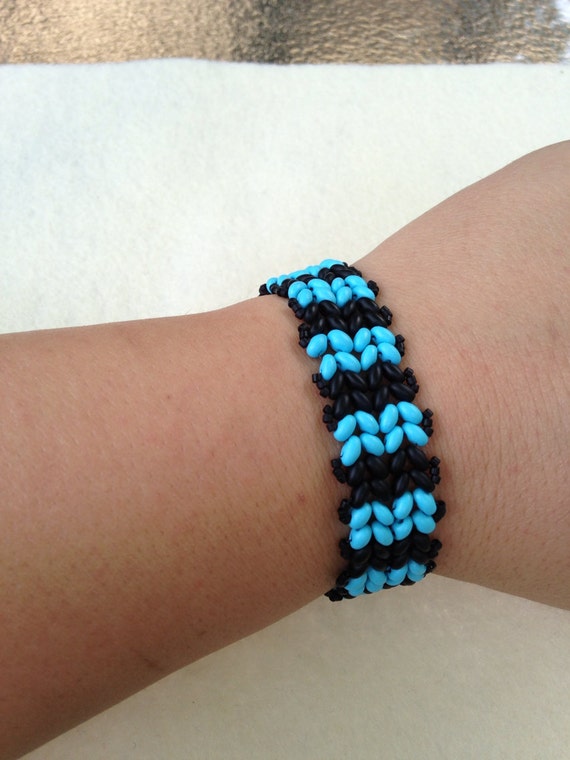 Items similar to Lace two hole bracelet on Etsy