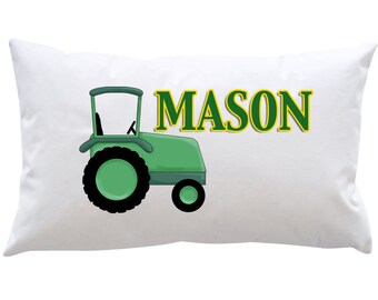 Tractor Boys Pillow - Etsy