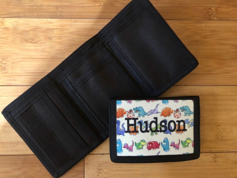 Boys Wallet Boys Preppy Wallet Personalized Wallet Nylon - Etsy