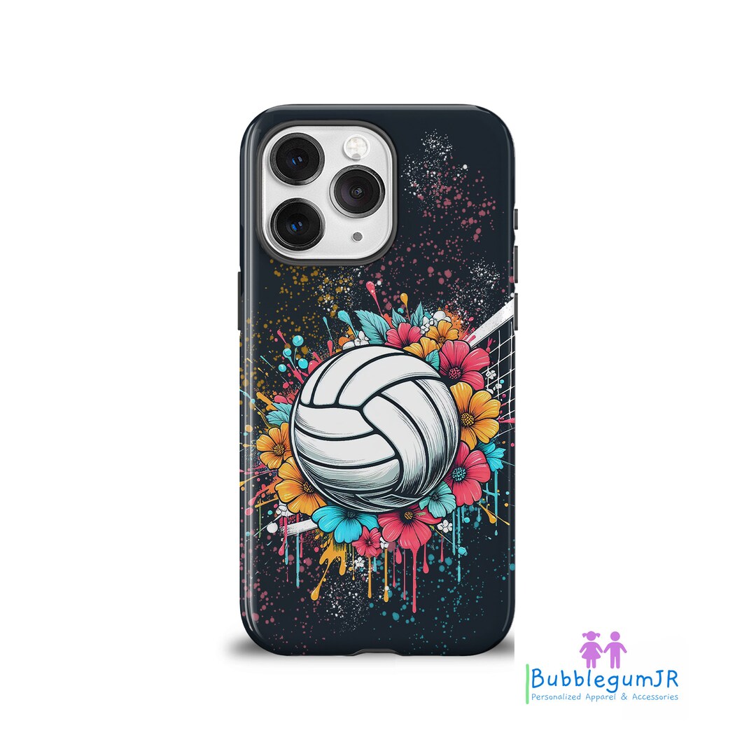 Volleyball Phone Case Volleyball, Case for iPhone 15 14 13 Pro Max 12 ...