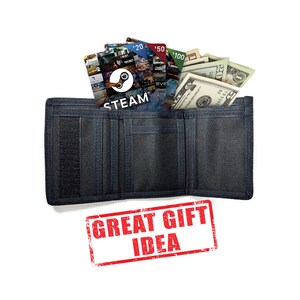 Comic Book Wallet, Boys Wallet, Personalized Wallet, Nylon Trifold ...