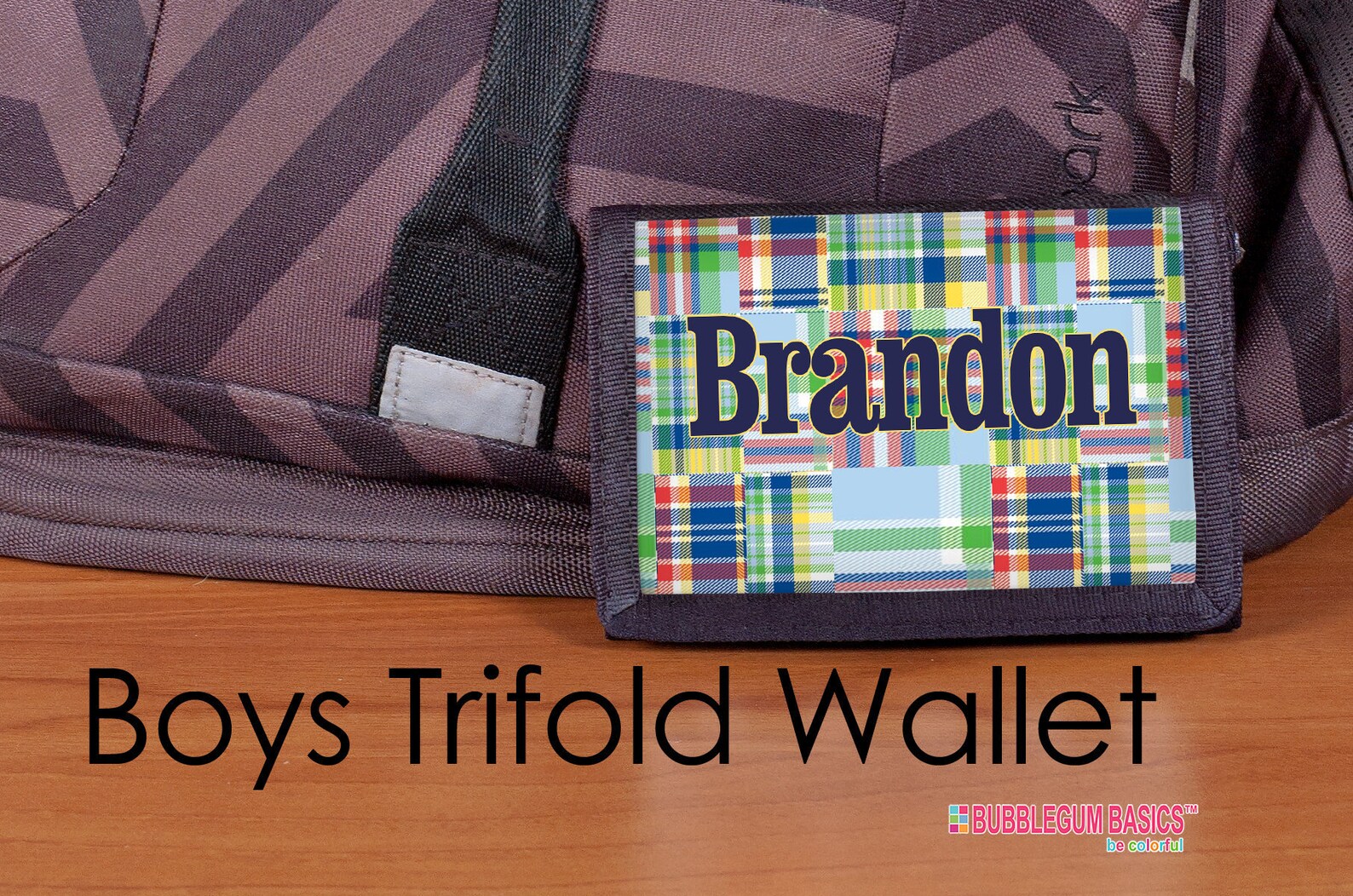Boys Wallet Boys Preppy Wallet Personalized Wallet Nylon - Etsy