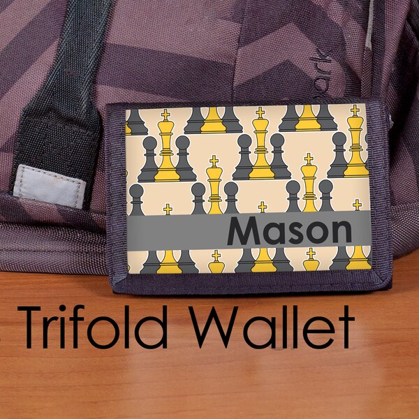 Chess Wallet - Etsy