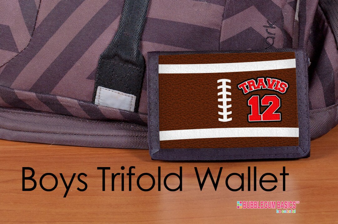 Custom Boys Wallet, Football Player, Football Wallet, Boy Wallet ...
