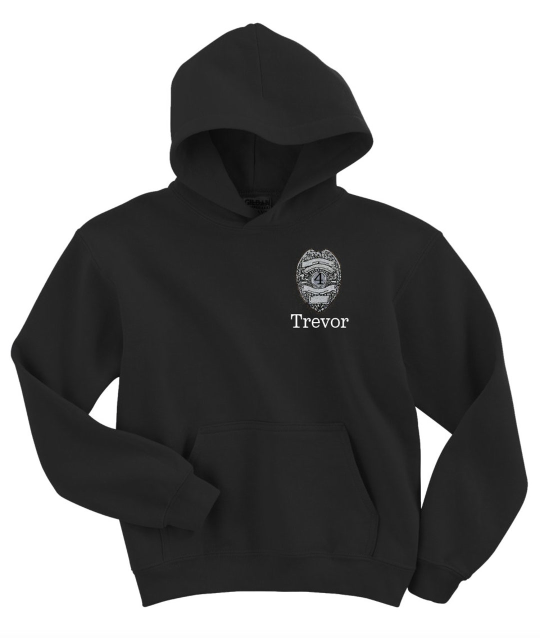 Policeman Sweatshirt Sheriff Personalized Hoodie for Boys or Girls Boys ...