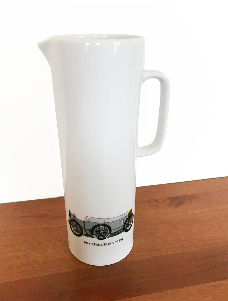 Johann Haviland Bavaria Germany Classic Cars Pitcher Set Six - Etsy