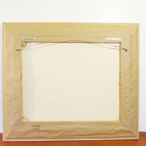 William Schatz Original Oil on Canvas Painting Winter Scene Signed and ...