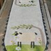 Sheep in the Meadow Table Runner | Etsy