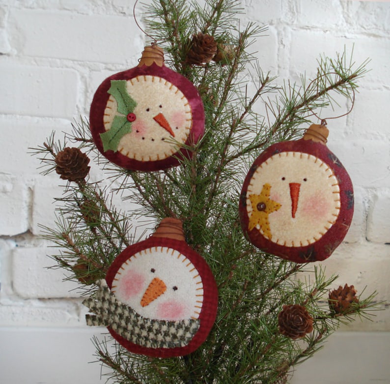 Frosty Friends Christmas Ornaments Kit - Etsy