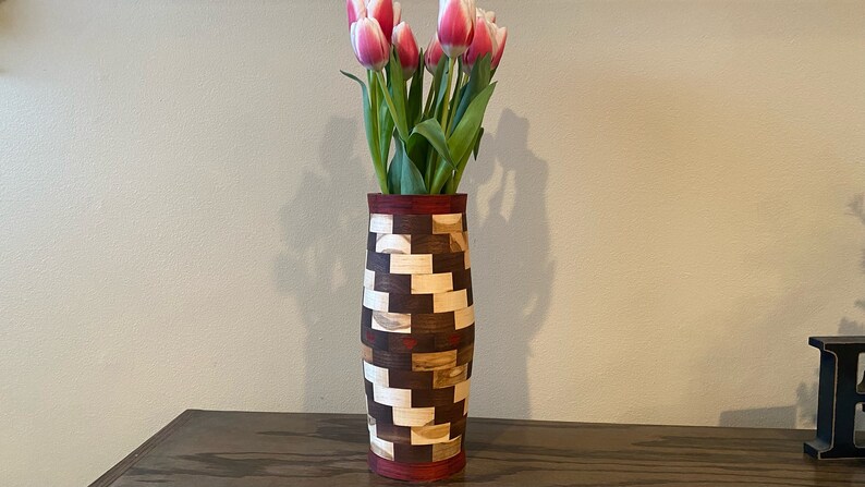 Segmented Vase CNC Digital File - Etsy
