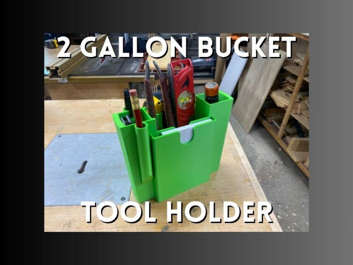 2 Gallon Bucket Tool Organizer - Etsy