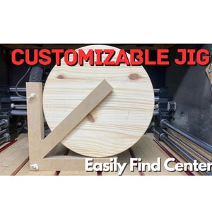 Circle Center Finder Jig. Shop Jig. Center of Circle - Etsy