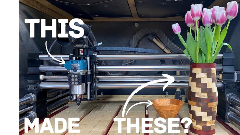 Segmented Vase CNC Digital File - Etsy