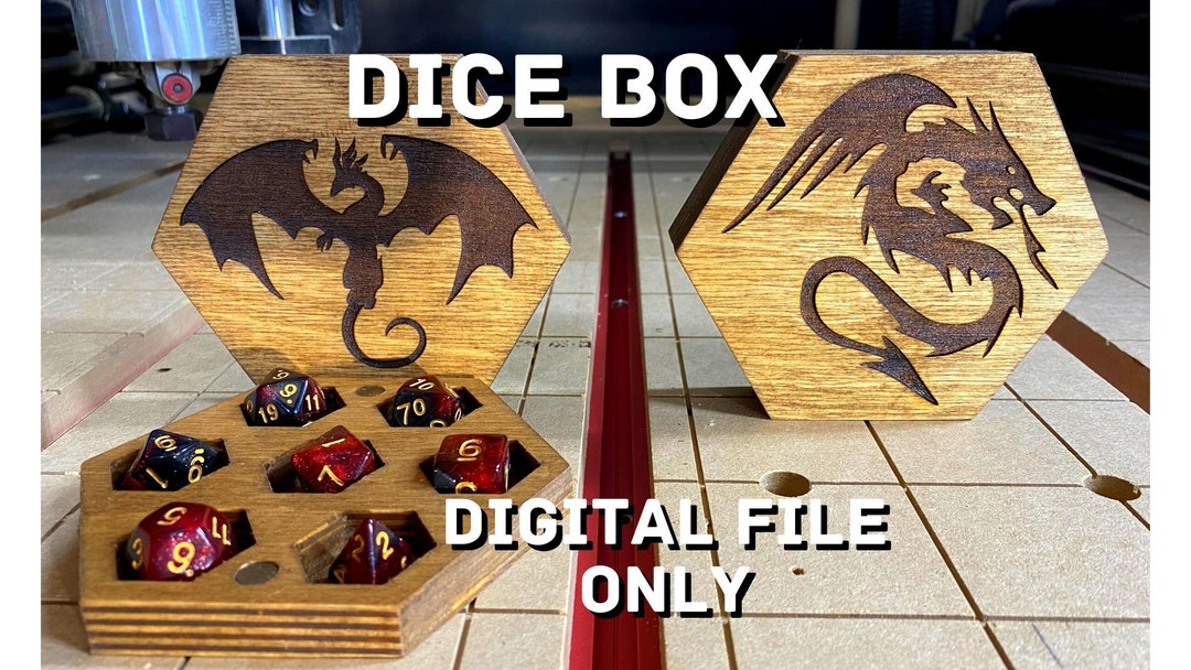 Dnd Dice Vault. Dice Tray. Dungeons and Dragons. Playing Dice. - Etsy