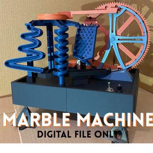 3D Printed Marble Machine - Etsy