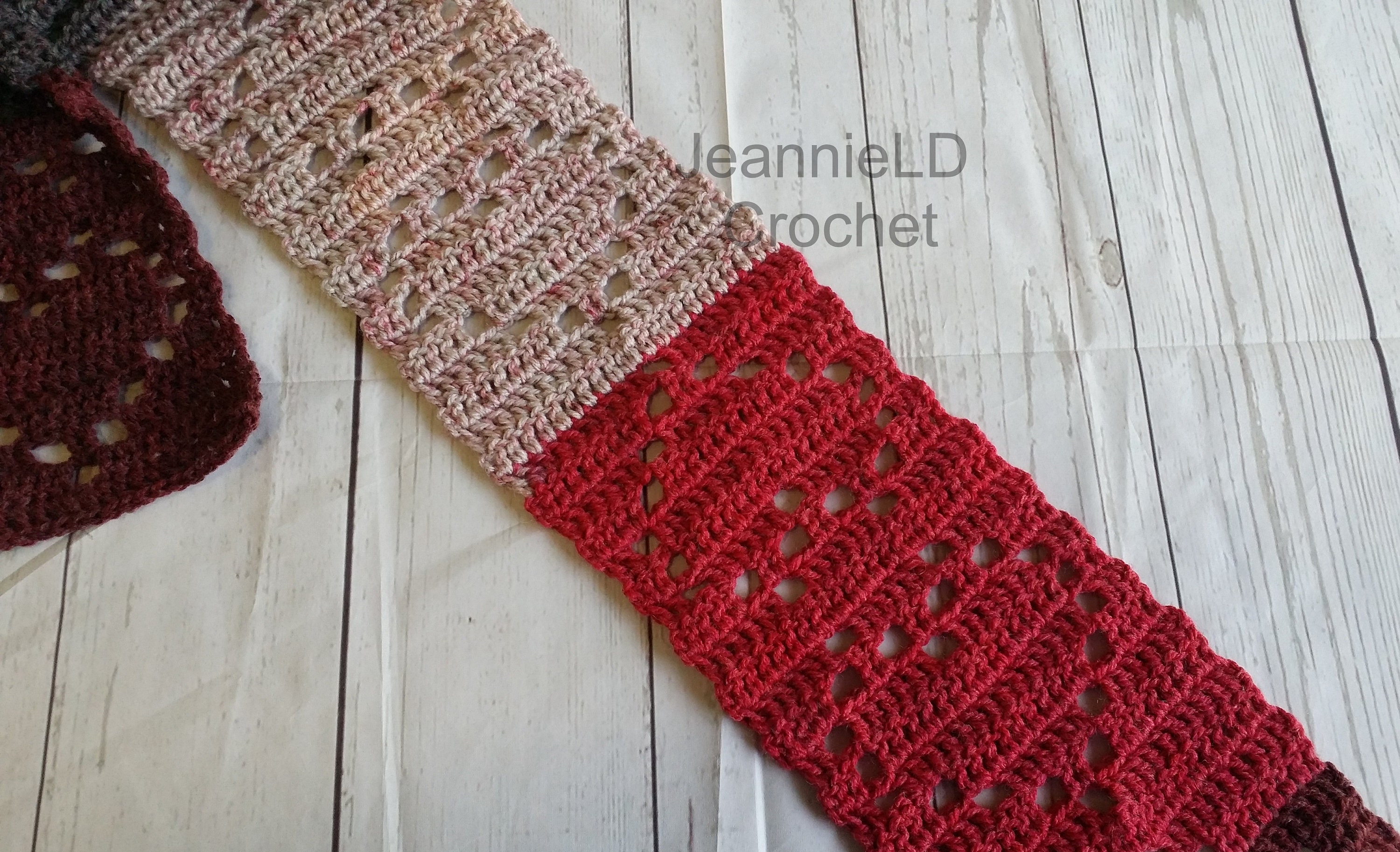 Heart Scarf - *** Pattern Only *** - Etsy