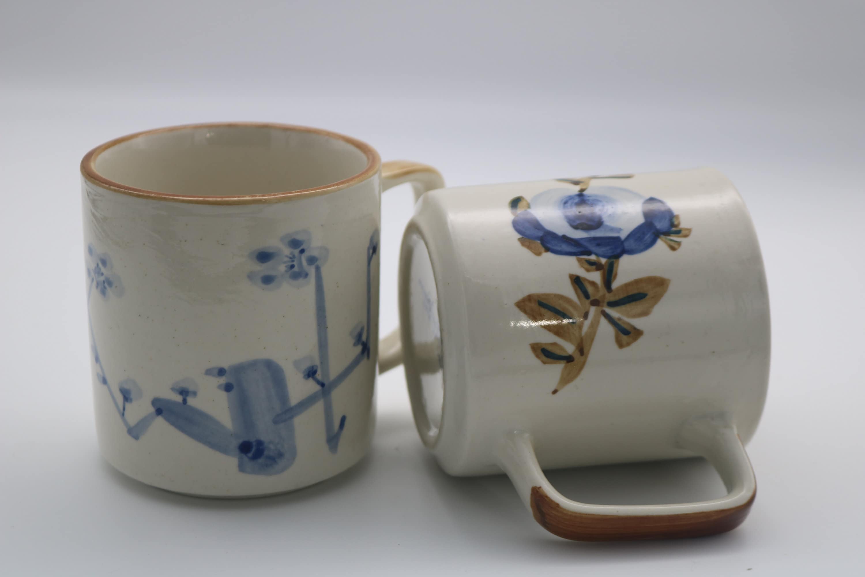 Vintage Chi Kiang Otagiri Style Stoneware Hand-painted Coffee Cups - Etsy