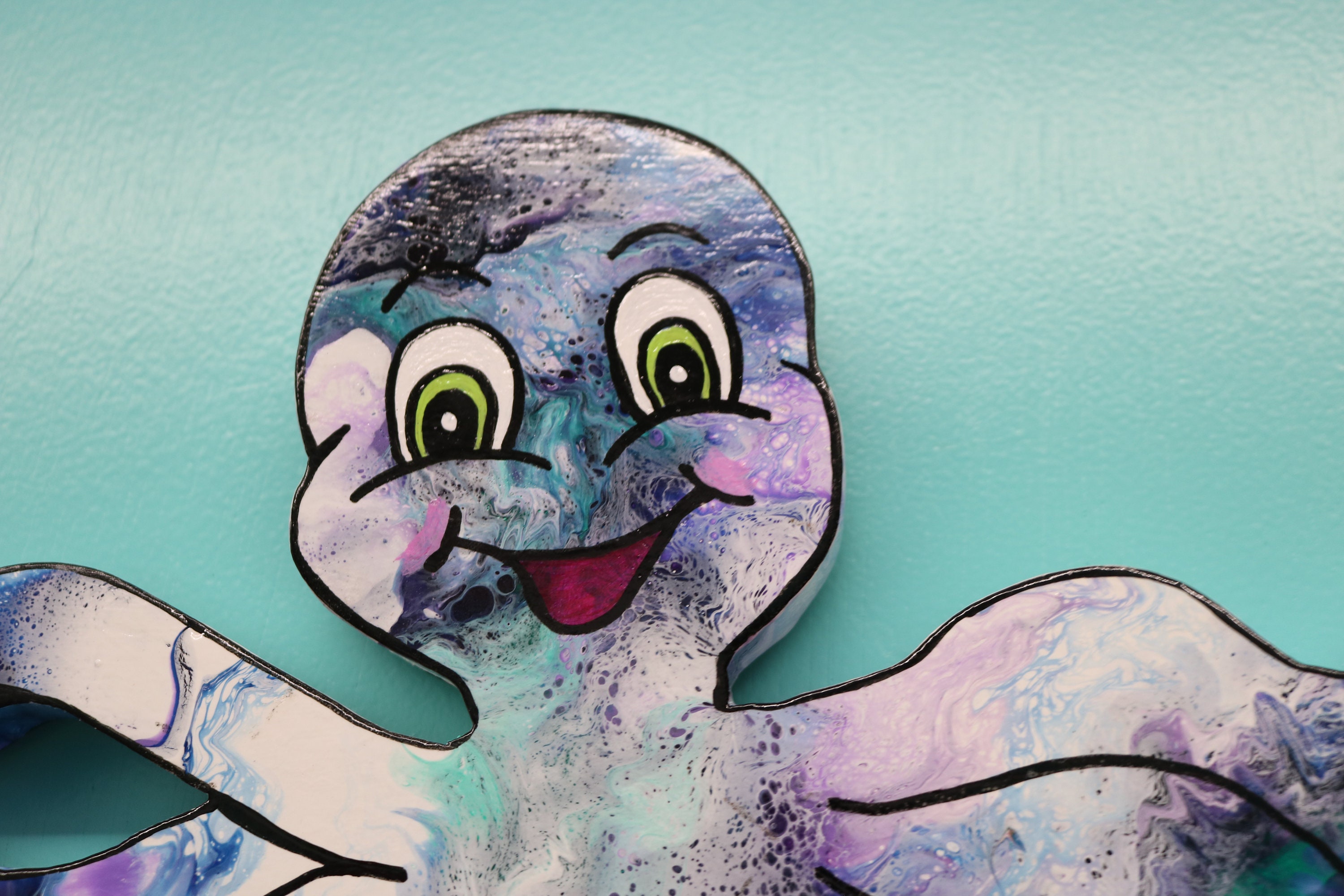 Octopus Wall Decor, Baby Sea Creature Wall Decor, Bathroom Wall Decor ...