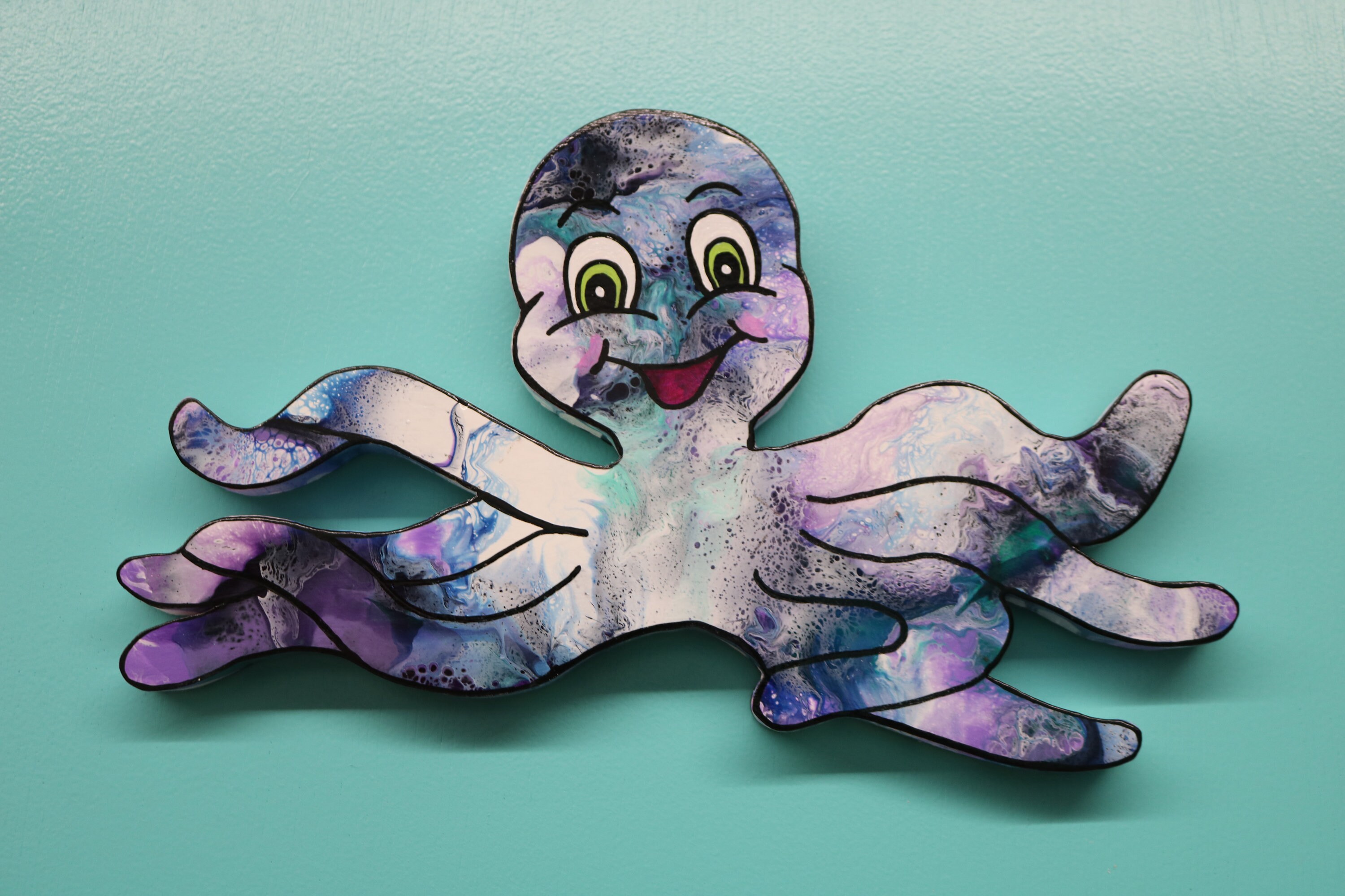 Octopus Wall Decor, Baby Sea Creature Wall Decor, Bathroom Wall Decor ...