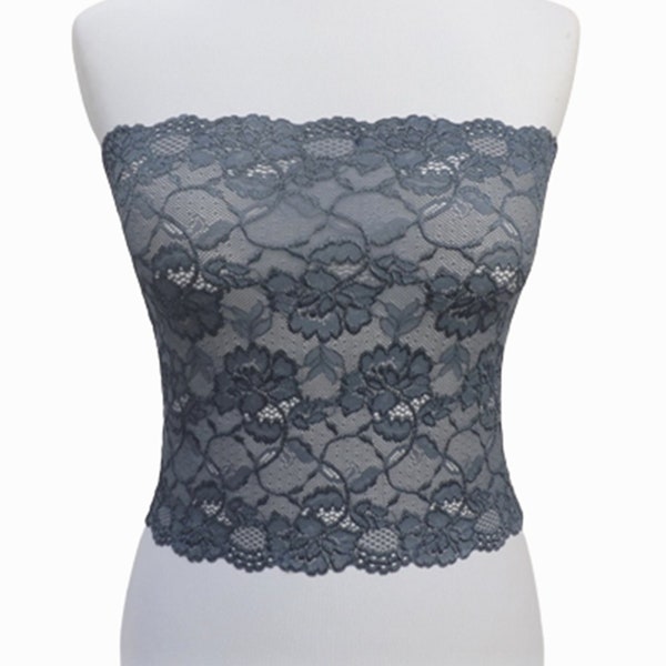 See Through Gray Top - Etsy