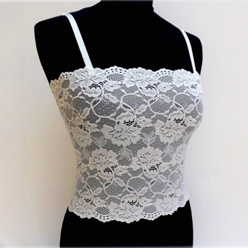 Ivory Lace Bralette - Etsy