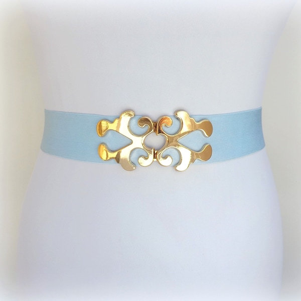 Light Blue Belt - Etsy