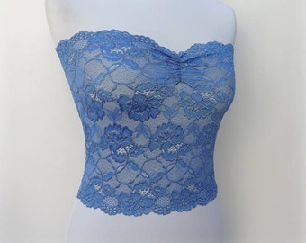 Royal Blue Bustier - Etsy