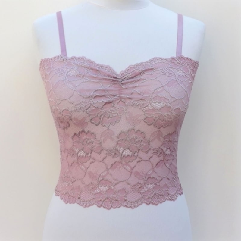 Pink Lace Tops for Women - Etsy